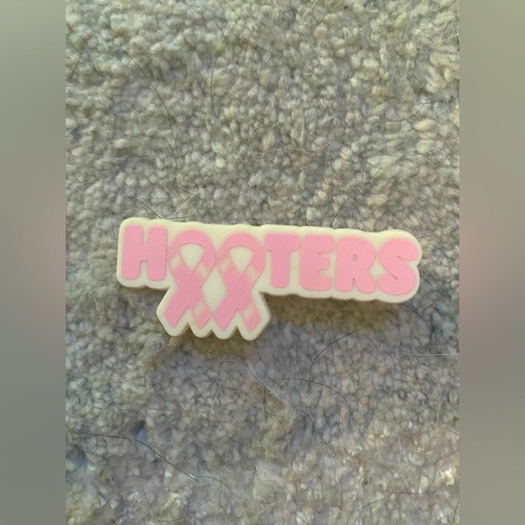 Jewelry | Vintage Hooters Breast Cancer Awareness Ribbon Pin | Poshmark